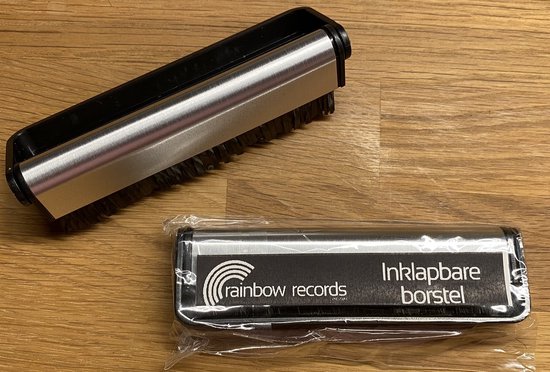 Rainbow Records Inklapbare vinylborstel - LP borstel | bol.com