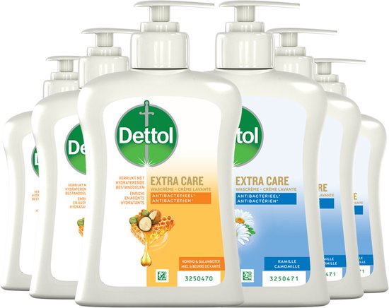 Dettol - 3x Dettol Extra Care Honey & Sheabutter 250ML - 3 x Dettol Extra Care... | bol