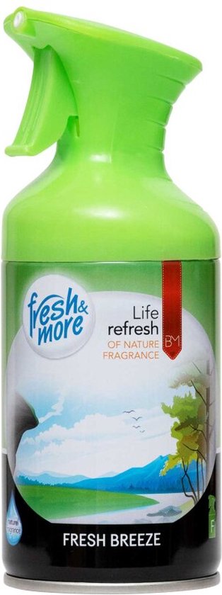 Fresh & More Luchtverfrisser Spray Fresh Breeze | bol