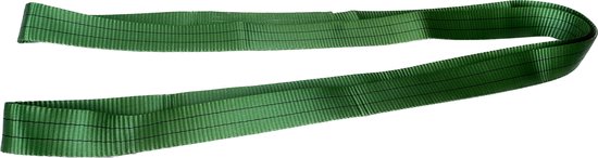 2 stuks polyester rondstrop. Eindloze platte hijsband. Maximale ...