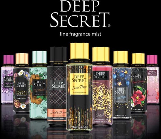 Deep Secret - Fine Fragrance Mist - Soleil - 250ml | bol
