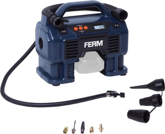 FERM - F-POWER - CRM1054 - Draagbare Accu compressor - 20V - Voor ...