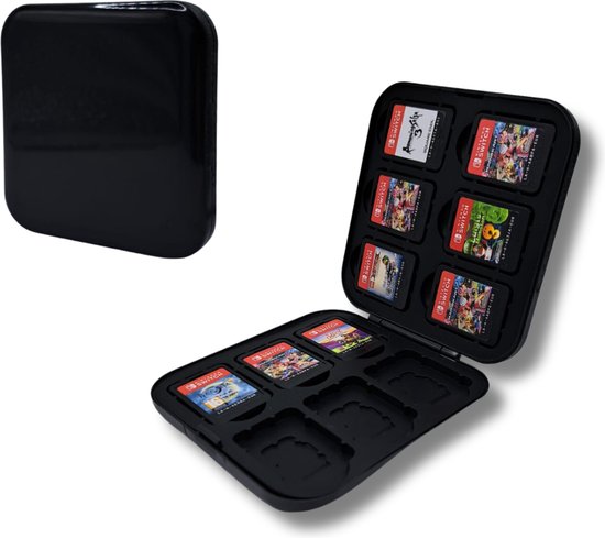 Game Card Case geschikt voor Nintendo Switch games - Accessoires Switch - 12 Games -... | bol