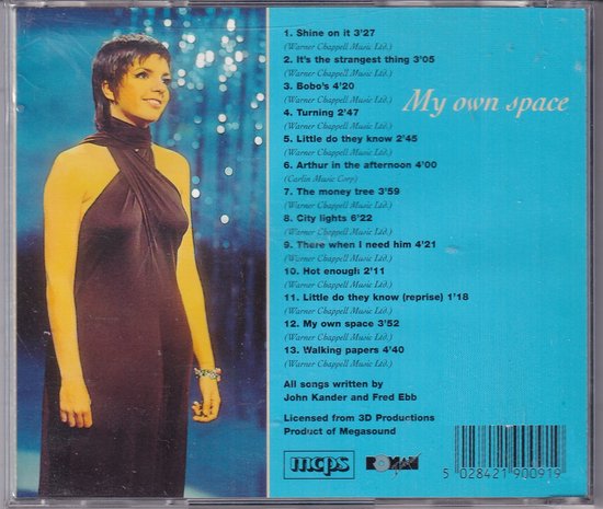 My own space - Liza Minnelli, Liza Minnelli | Muziek | bol