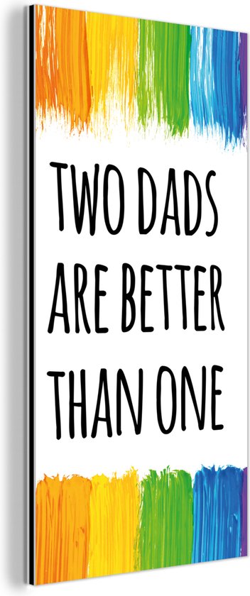 Wanddecoratie Metaal - Aluminium Schilderij Industrieel - Quotes - Two ...