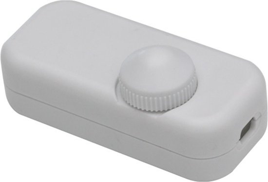LED Snoerdimmer | 5-150W | WIT | 220-240V | bol