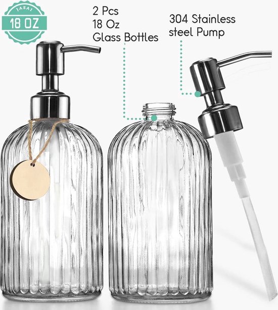 BOTC Zeeppompjes Set - zeeppompje - 1 set van 2 stuks 400 ml ...