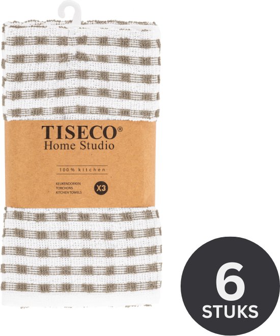 Tiseco Home Studio - Keukenhanddoek OMAN - SET/6 - 100% katoen ...