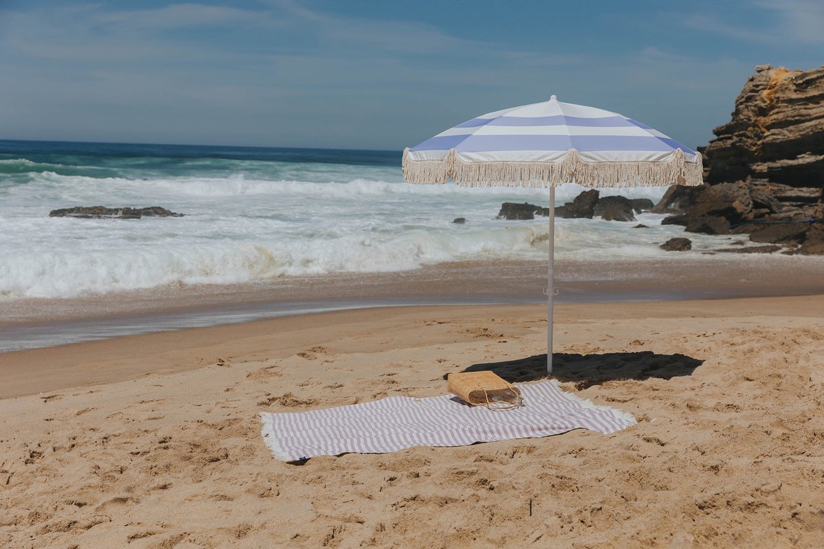 Torres Novas 1845 Strandlaken Barra, Lavendel- 100 x 180 cm - 100% ...