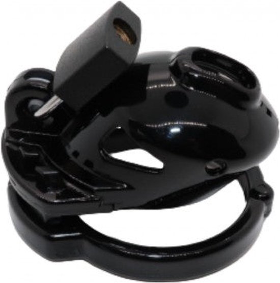 The Vice Micro Kuisheidskooi Peniskooi Chastity Cage Voor De Kleine Penis Zwart Bol