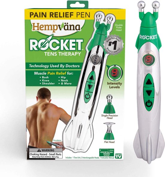 Hempvana Rocket Pain Relief Pen, gezien op tv | bol