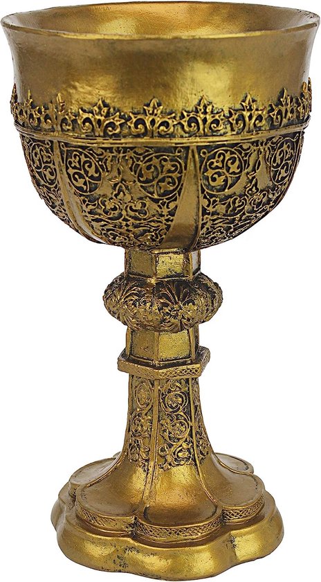 Sculptuur De gouden kelk van koning Arthur | bol.com