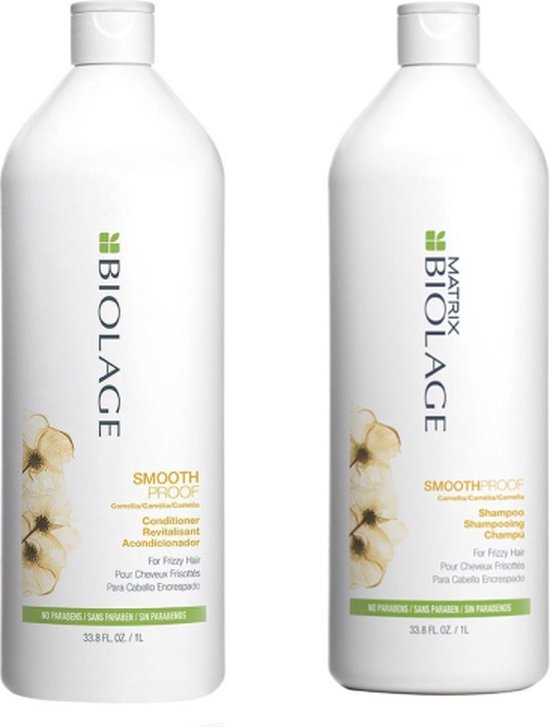 Matrix - Biolage SmoothProof Shampoo & Conditioner Set - Voordeelpakket ...
