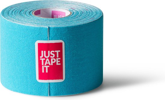 Just Tape It - Blauw - Kinesiotape - 5m x 5cm - 1 rol - Sporttape ...