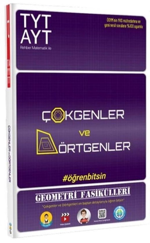 TYT-AYT Geometri Fasikülleri - Çokgenler ve Dörtgenler, Kolektif ...
