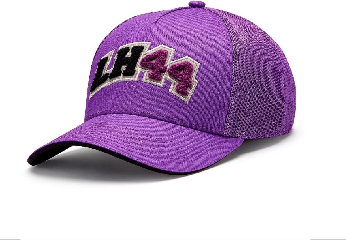 Mercedes LH44 Trucker Cap Paars 2023 - Lewis Hamilton - Mercedes F1 ...