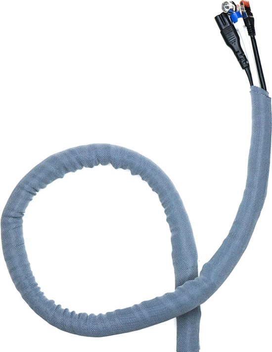 Cavus - Kabelsok Ø15mm - op rol van 25mtr. - [grijs] | bol