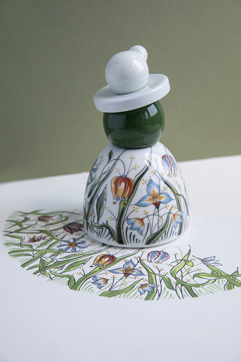 Proud Mary - Wild Flowers - 15 cm - Royal Delft - Nr. 10 - nieuwste ...