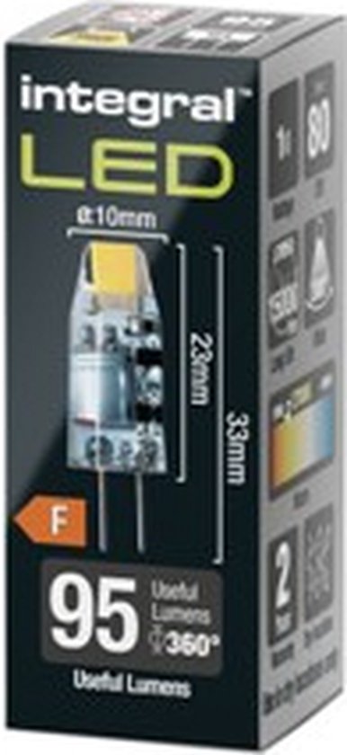 Integral® Mini LED Lamp G4 1.1W 2700K 12V - Extra Warm Wit | bol