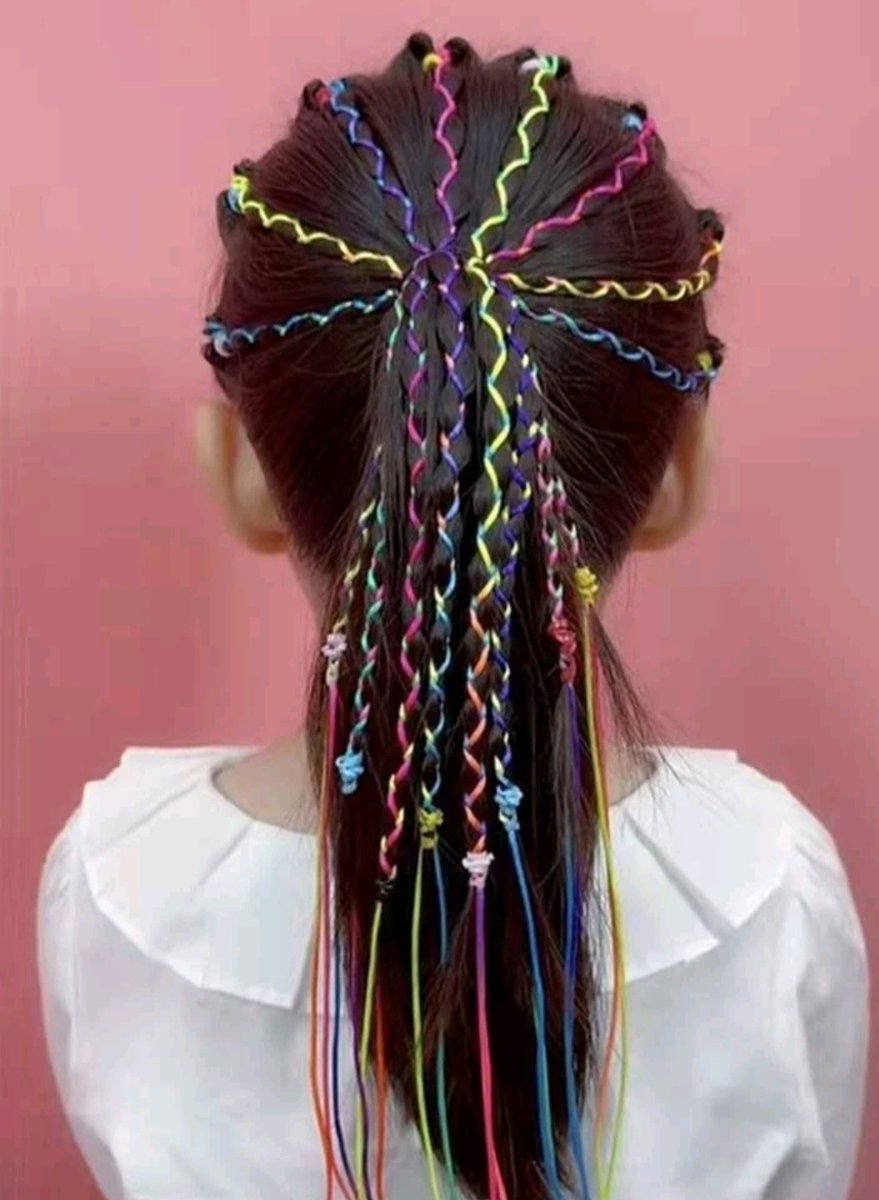 20 stuks gekleurde touwen voor haar vlechten afrikaanse antiliaanse ...