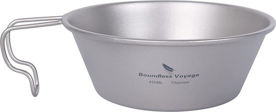 Boundless Voyage - Titanium Schaal Sierra Cup - Buiten Kamperen ...