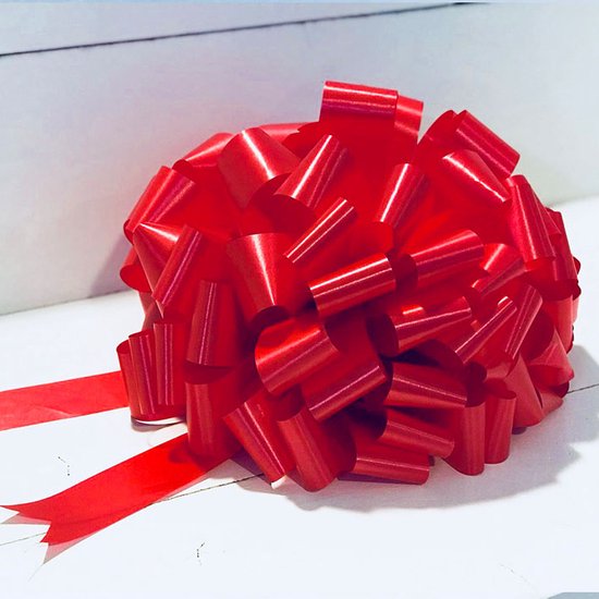 Grote strik rood 30 cm | bol