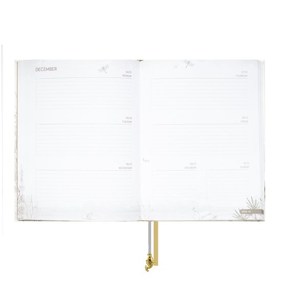 Pimpelmees academic diary / schoolagenda 2023-2024 A5 - Vintage Green | bol