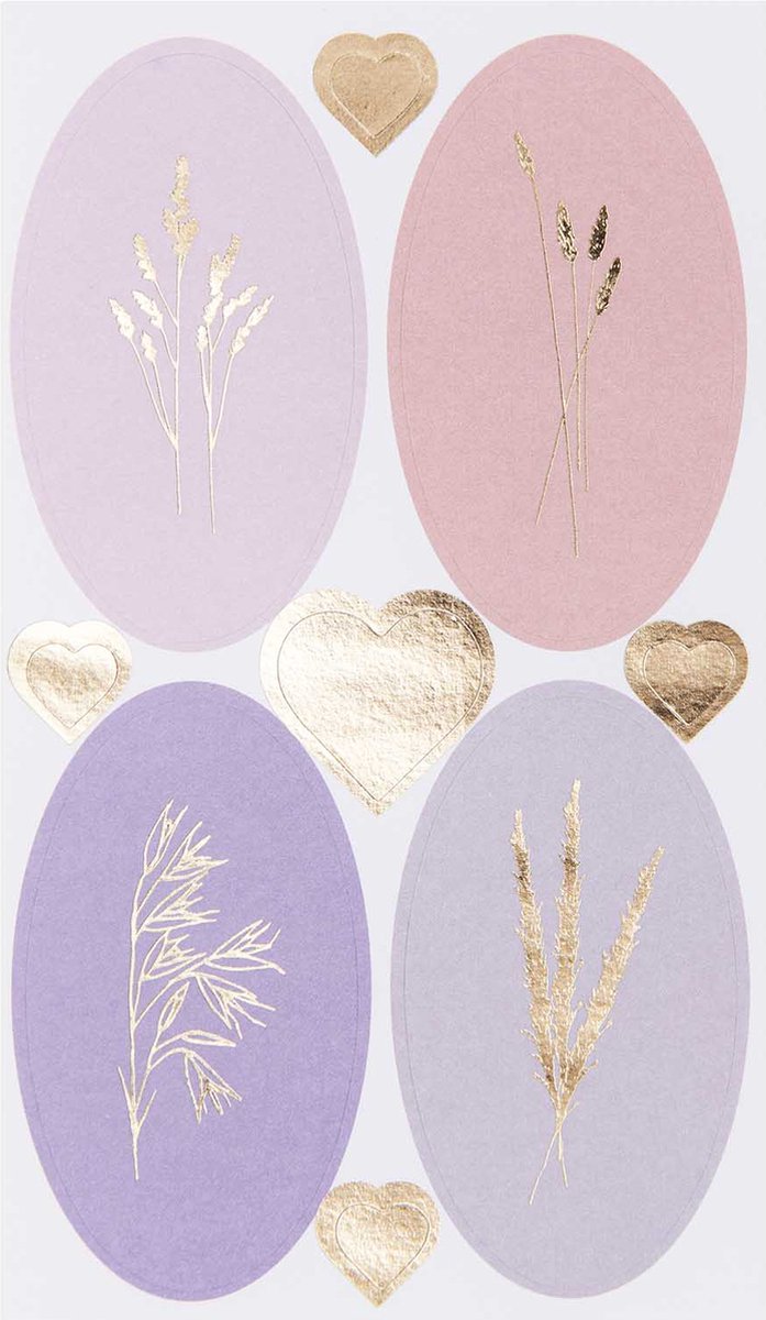 Rico Design - Paper Poetry - Sticker set Droogbloemen - DIY Stickers ...