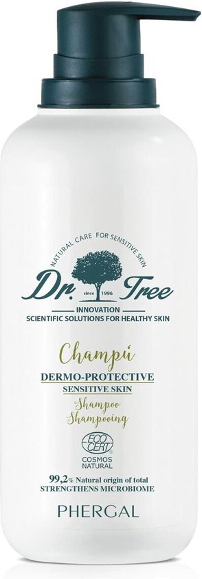 Shampoo Dr. Tree Gevoelige hoofdhuid 400 ml | bol