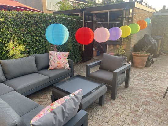 7 x Lampion Solar pakket (zonne-energie) | bol