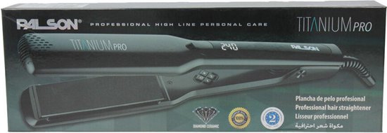 Hair Straightener Palson Titanium Pro Professional | bol