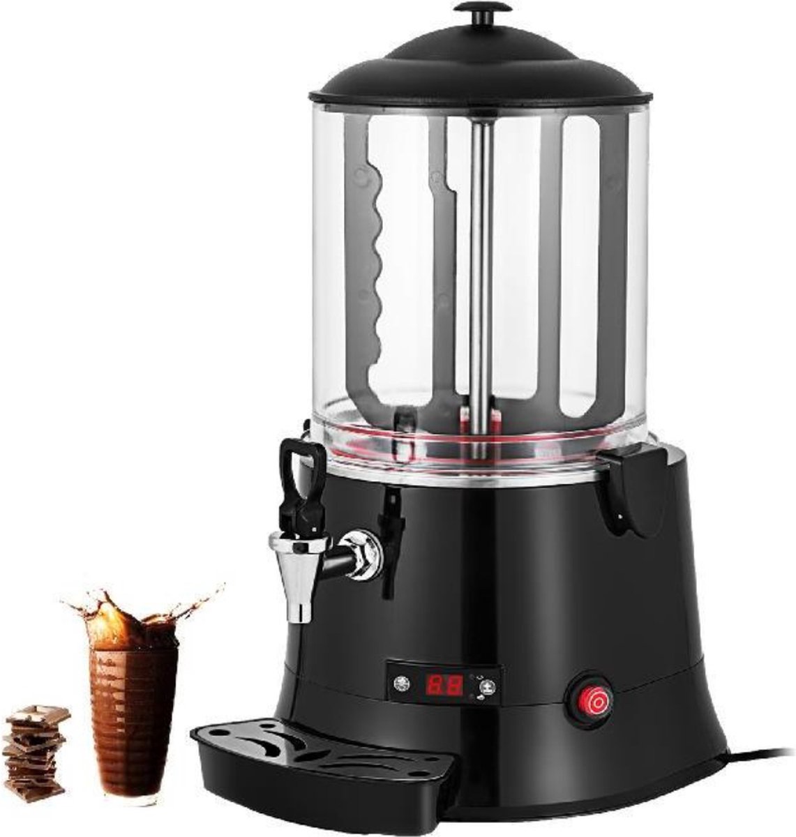 Arvona Chocomel Dispenser - Warme Chocolademelk Machine - Chocolademelk ...