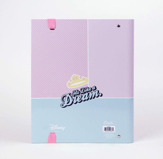 Ringmap Princesses Disney A4 Roze (26 x 32 x 4 cm) | bol