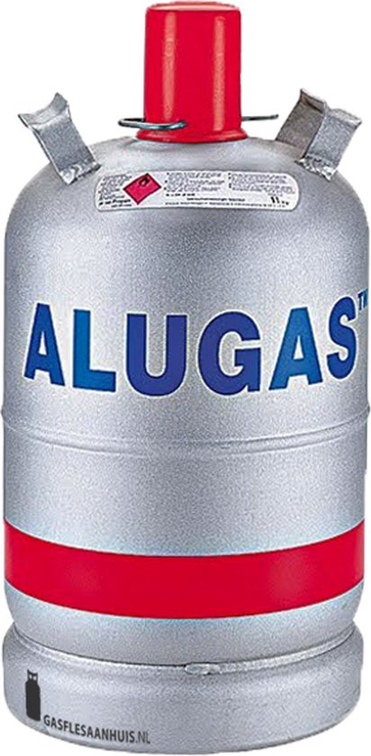 ALUGAS 11kg Propaan Gasfles gevuld - lichtgewicht | bol