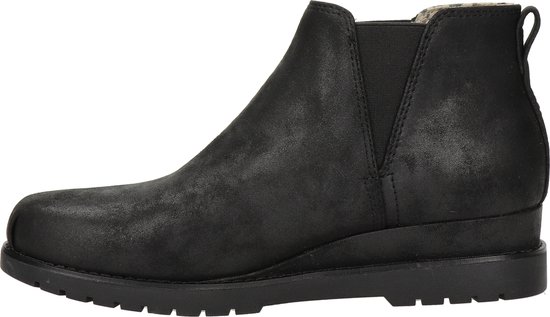 Skechers Chill Wedge dames chelseaboot - Zwart - Maat 37 | bol