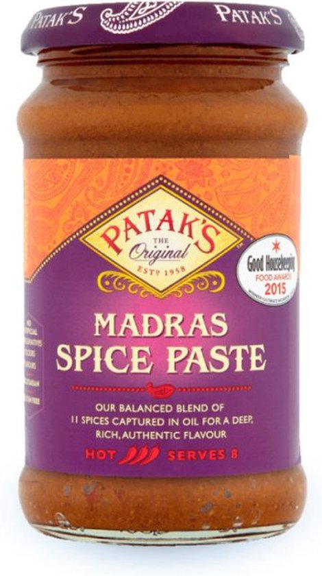 Patak's Madras Currypasta 283 g | bol