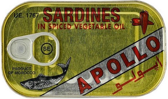 Apollo Sardines in Vegetable Oil Hot (125g) | bol