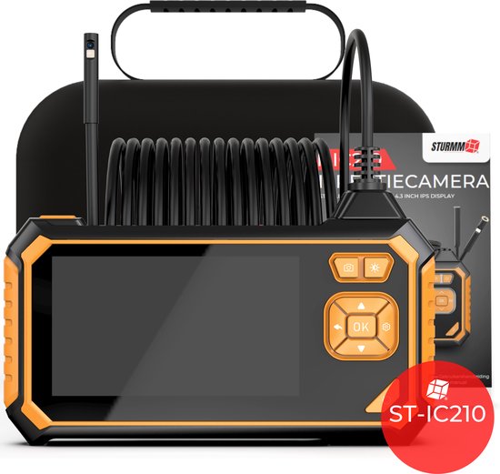 STURMM® ST-IC210 - Industriële Endoscoop met Twee Camera's ...