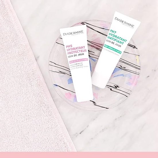 Diadermine Dagcreme PH7 Hydratant Matifiant - 2 x 50 ml | bol