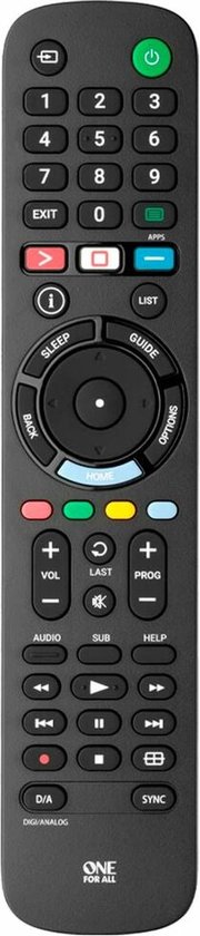 Universal Remote Control One For All URC1312 | bol