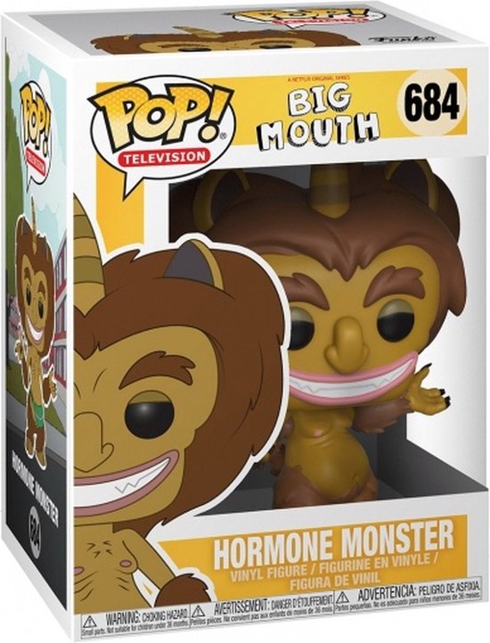 Funko POP Big Mouth - Hormone Monster 684 | bol