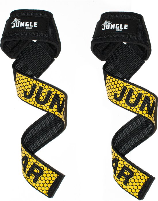 Jungle gear - lifting straps - extra grip - hoogste kwaliteit grip ...