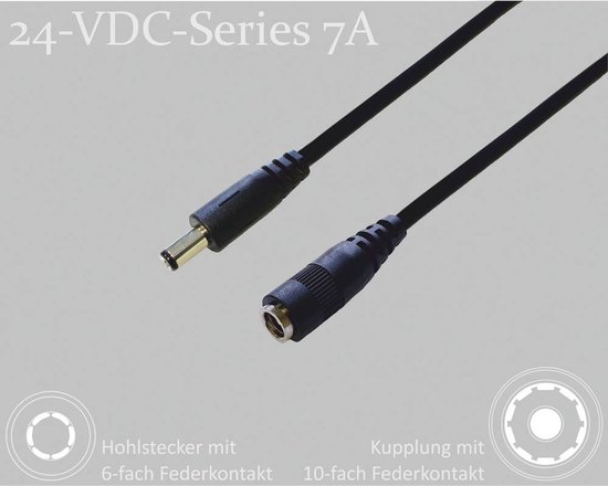 BKL Electronic DC-connector Holle DC-stekker - DC-koppeling 5.5 mm 2.5 ...