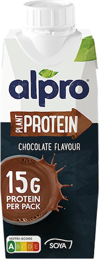 Alpro Plant Protein Chocolate - Eiwitshake / Proteïne - Plantaardige ...
