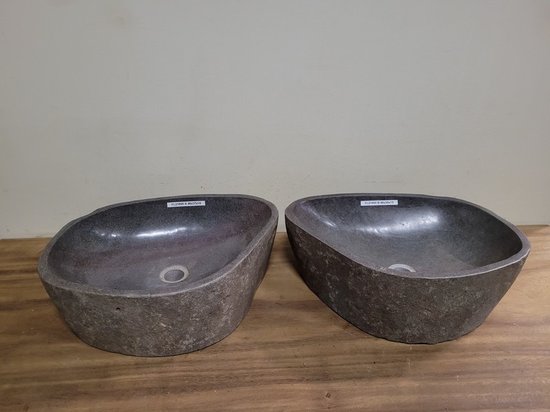 2 wasbakken uit 1 steen waskom set FL21895 | bol.com