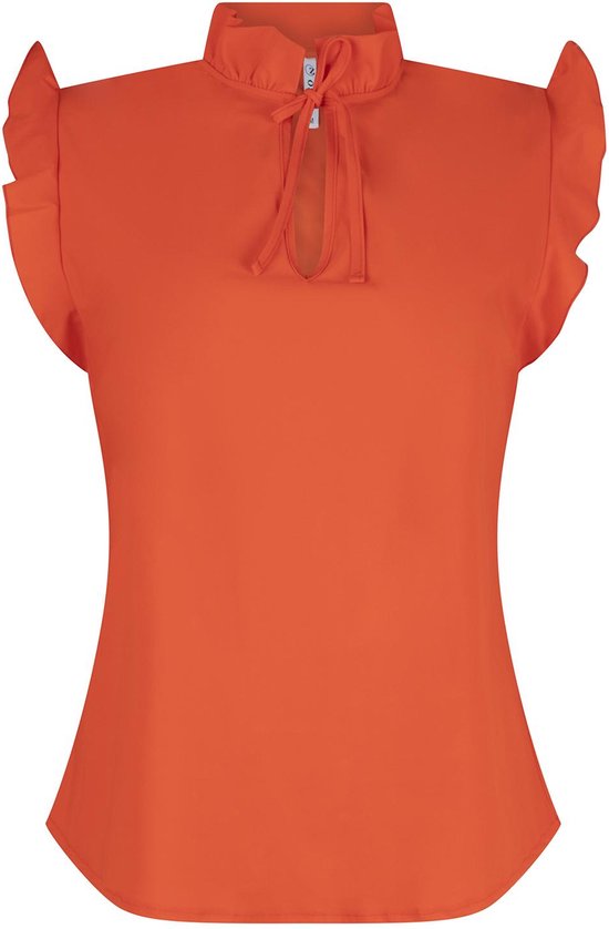 Zoso Top Dewi Travel Top 233 1450 Orange Dames Maat - M | bol