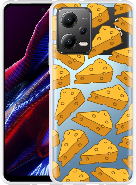 Cazy Hoesje geschikt voor Poco X5 Cheesy | bol