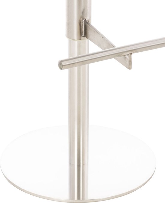 Barkruk Rosanne Deluxe - Beige - RVS - Modern Design - Rugleuning ...