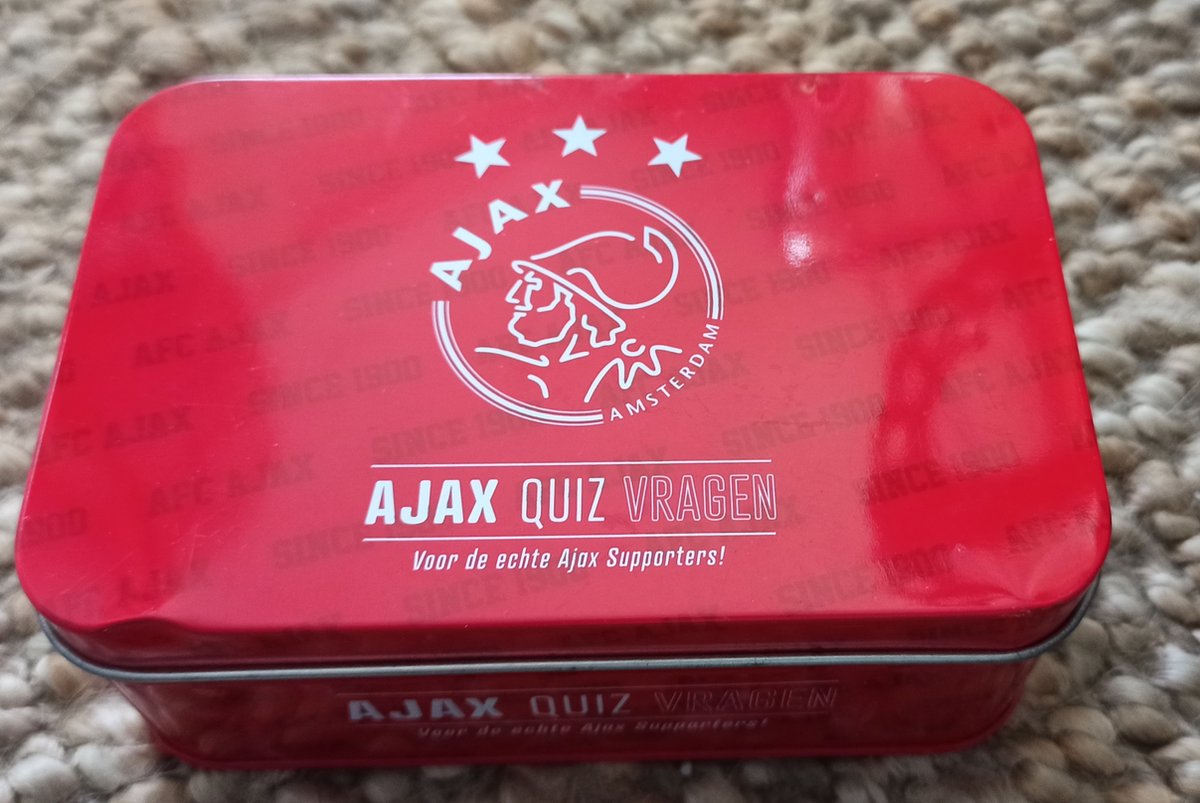 Ajax Quiz vragen - Hoeveel weet jij van Ajax? - 50 kaarten met vragen - 2020 Editie |... | bol.com