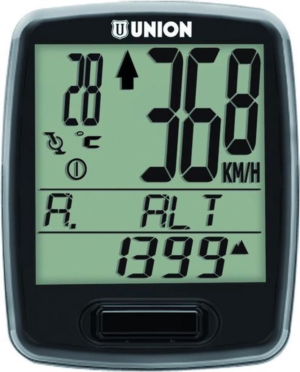 Union Fietscomputer 7tw Draadloos Digitaal Zwart | bol.com